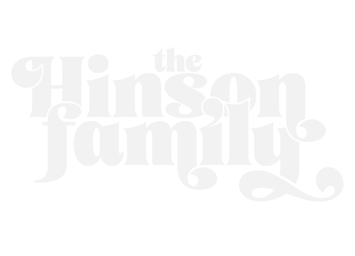 The Hinson Family Official Online Shop – The Hinson Family Online Shop